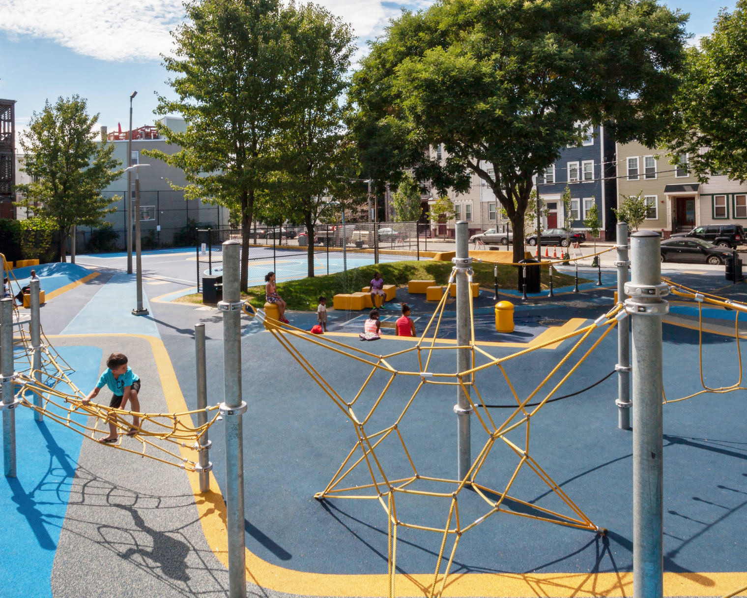Playgrounds With Safety Surfacing in Boston - Urbnparks.com